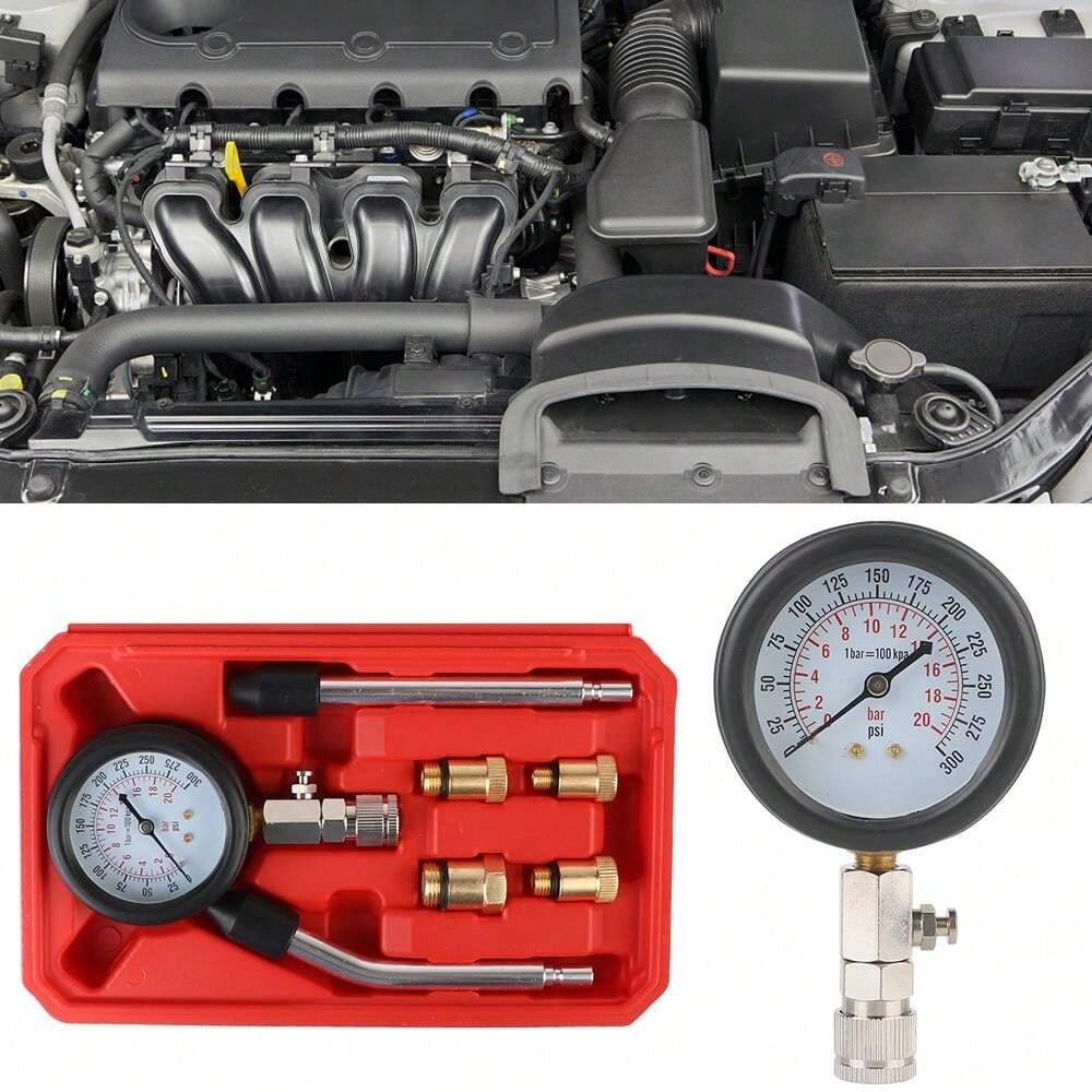 Automotive Cylinder Tester Kit With M10 M12 M14 M18 Adapter Gasoline ...
