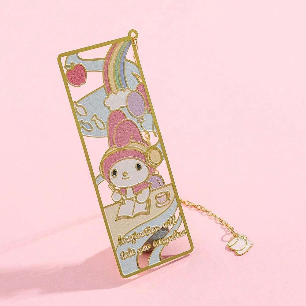 Kawaii Series Metal Bookmark, And Melody Book Marker Novelty Stationery ...