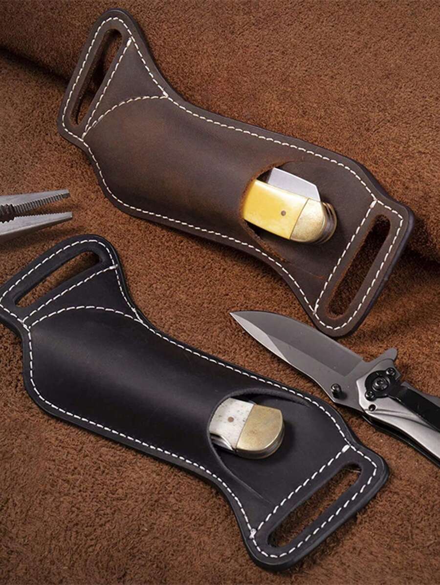 Knife Sheaths For Belt, Knife Holster, Pocket Knife Sheath, EDC Leather ...