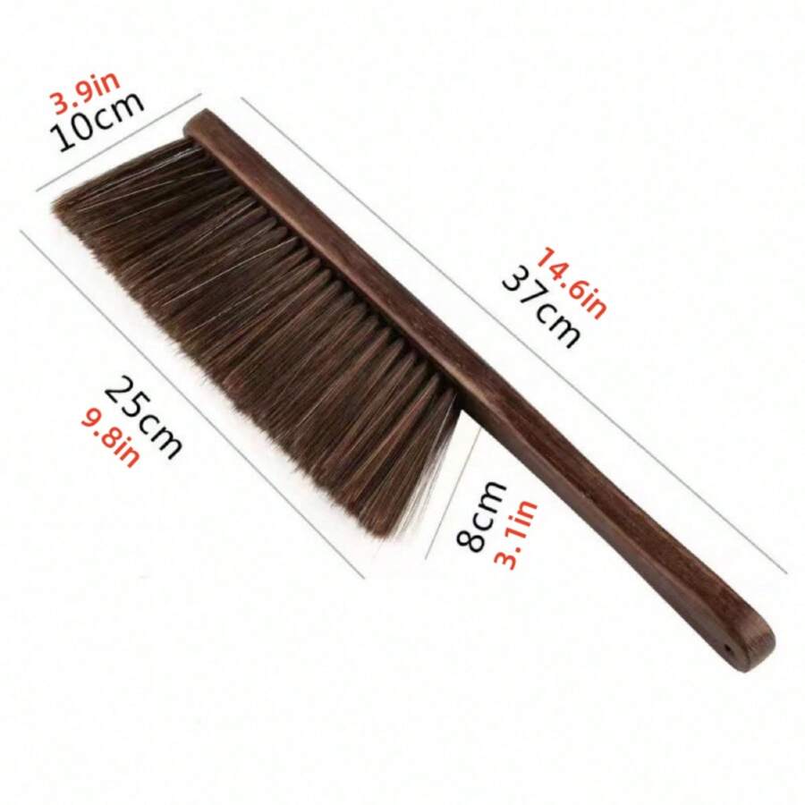 1pc, Natural Wood Handle Broom For Deep Cleaning - Perfect For Sofas ...