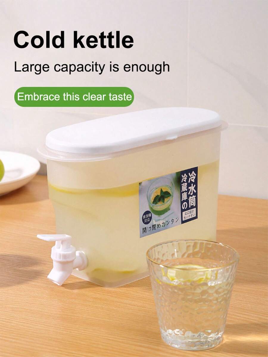 1pc Portable Large Capacity Cold Water Bucket With Built-In Tap For ...