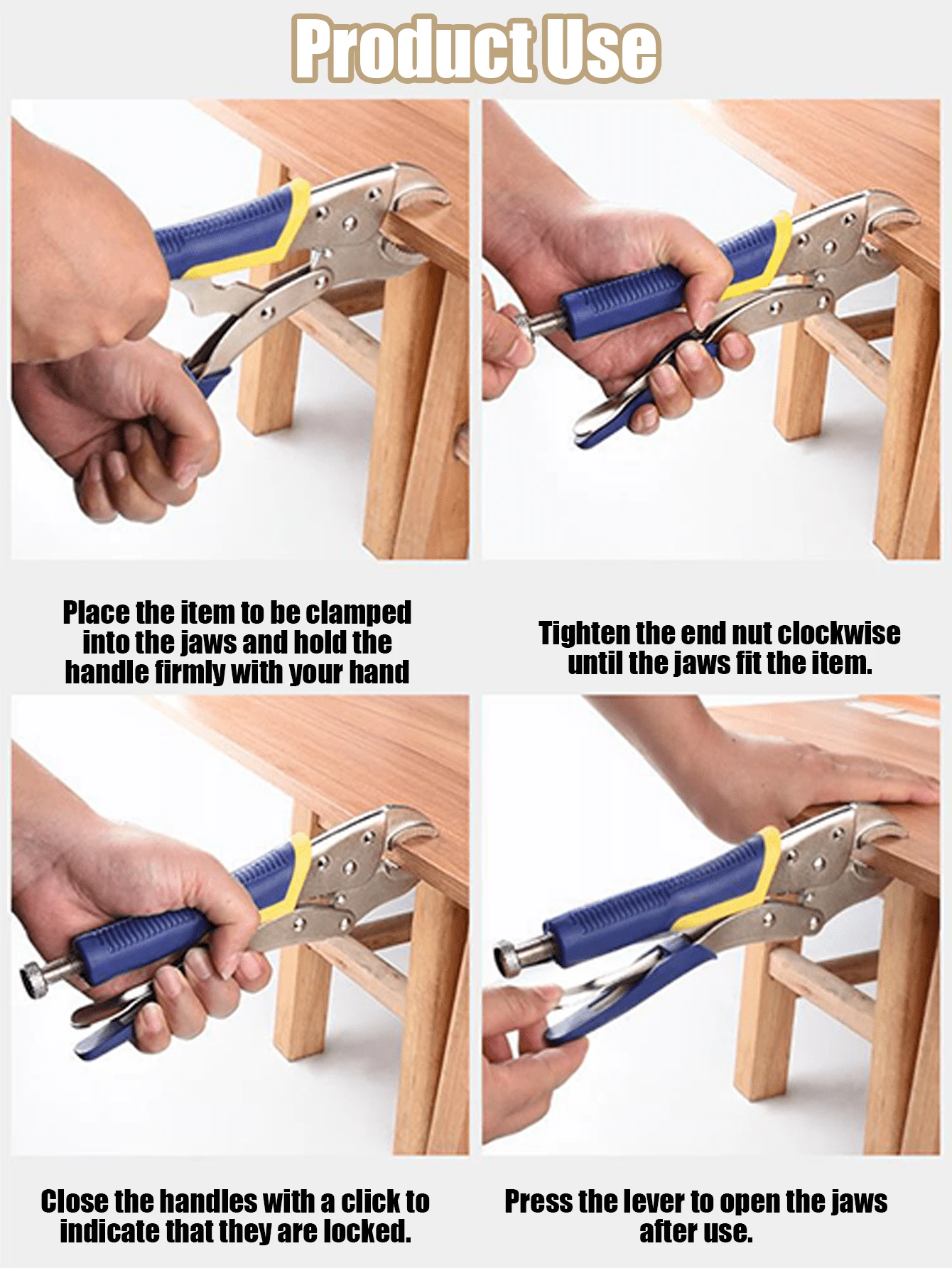 Power Pliers Multi-Function Pressure Pliers Heavy Duty Tools Industrial ...