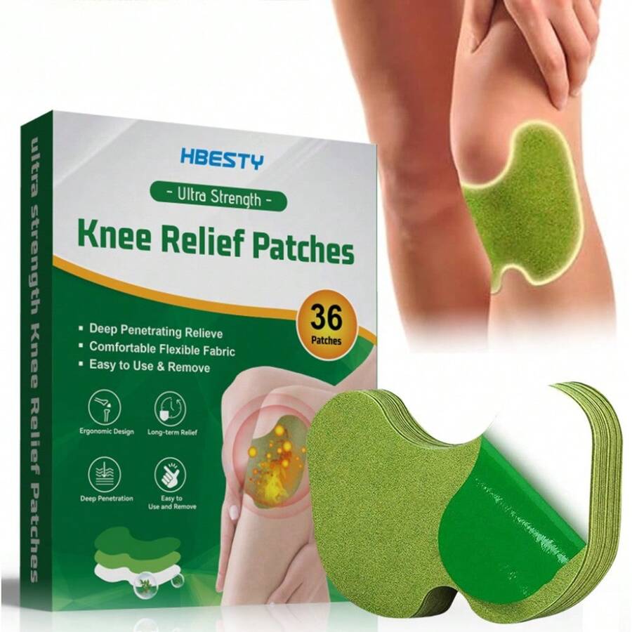 36-Pack Herbal Heat Patches For Relaxation - Natural Formulated Plant ...