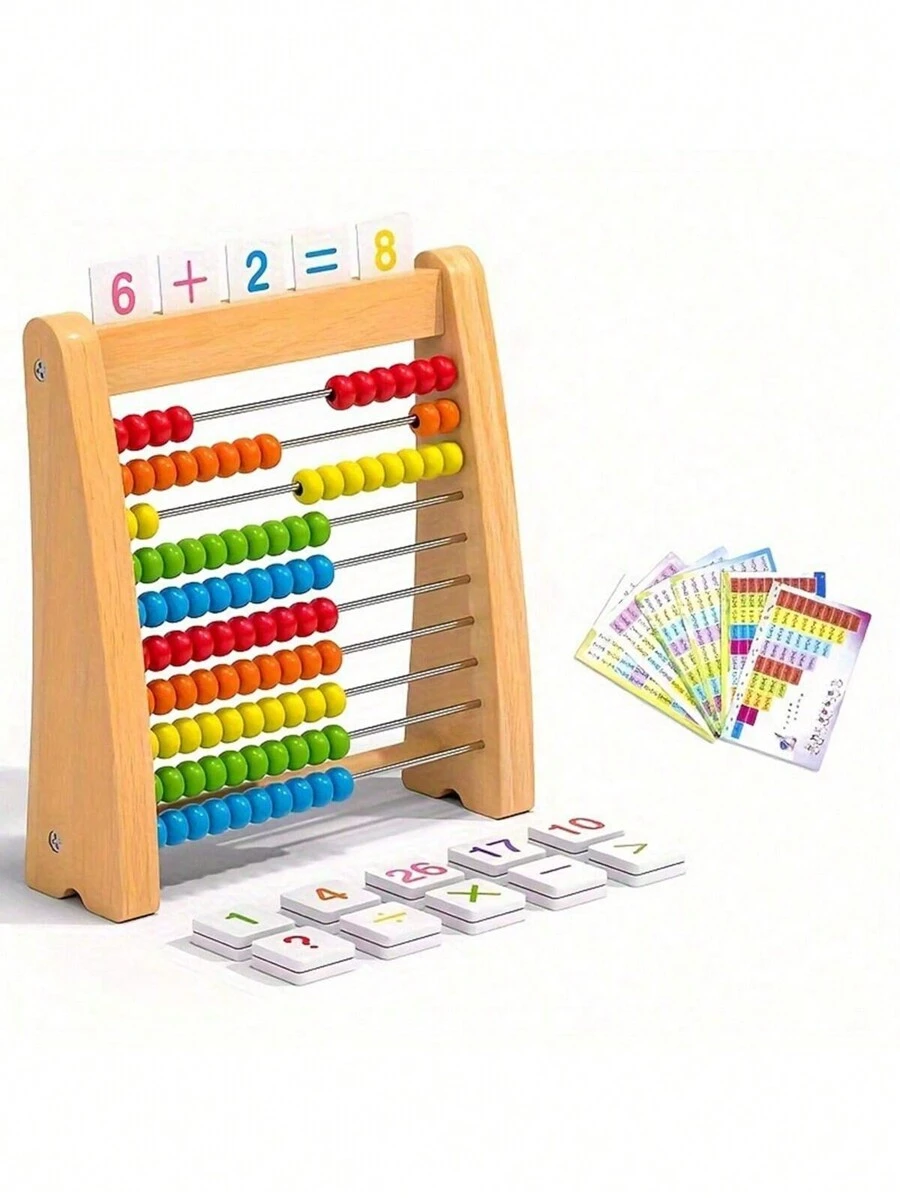 Wooden Calculation Stand For Children, Elementary School Mathematics ...