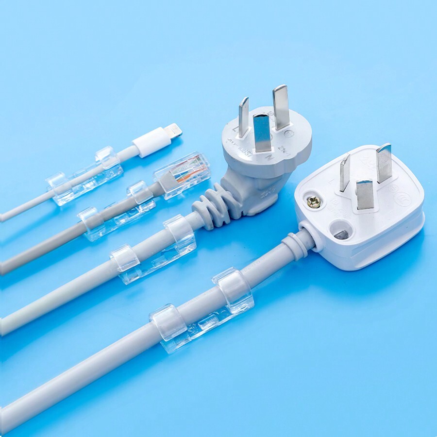 20pcs Ethernet Cable Organizer, Self-Adhesive Cable Clips, Cord ...