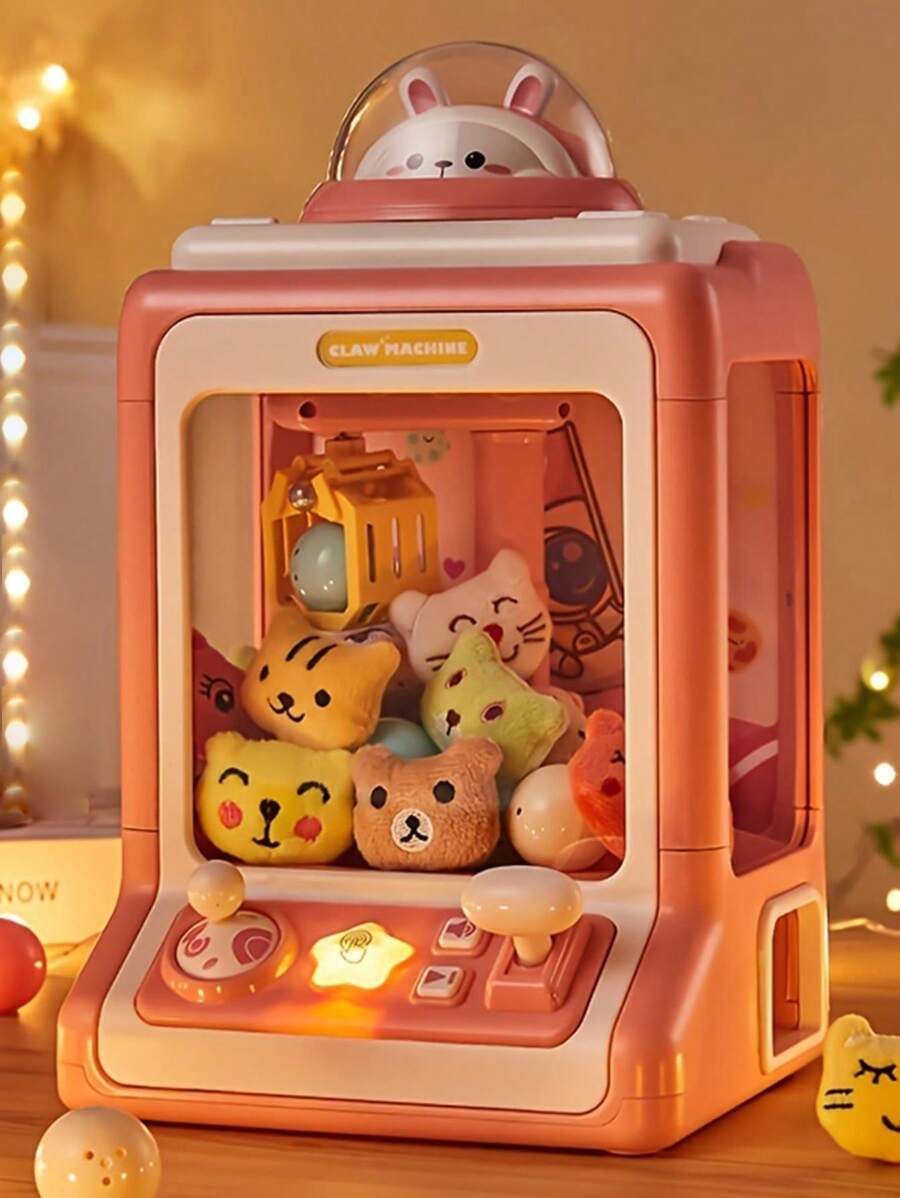 Christmas Decoration Children's Doll Grabbing Doll Machine Mini Home ...