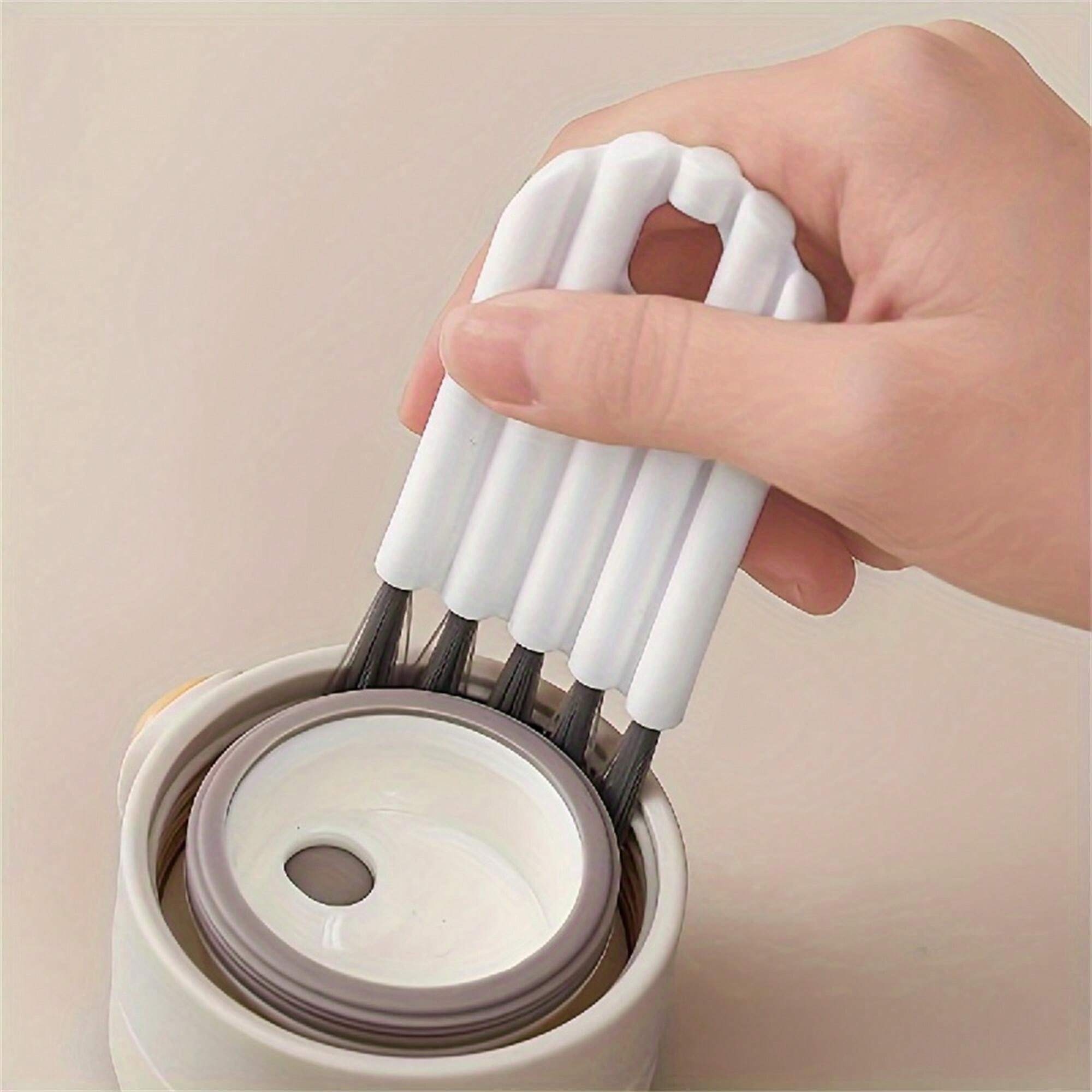 Efficient Cup Lid Cleaning Brush For Water Bottles, Tumblers, And ...