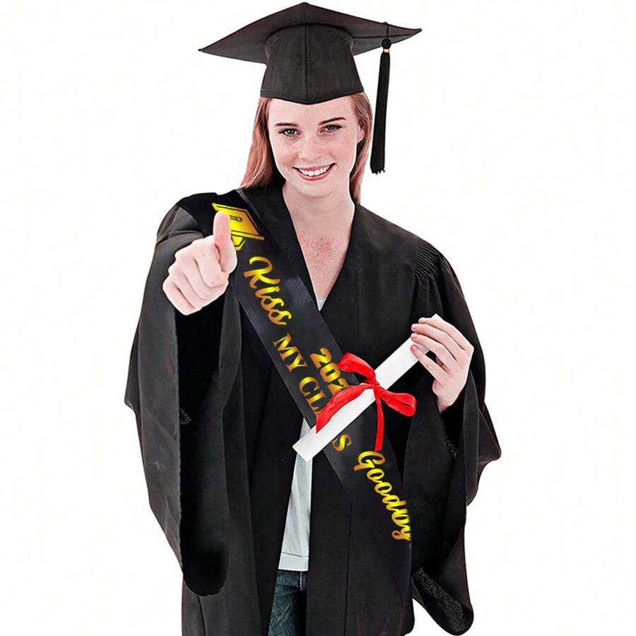 1pc Graduation Ceremony Shoulder Strap, Campus Graduation Decoration ...