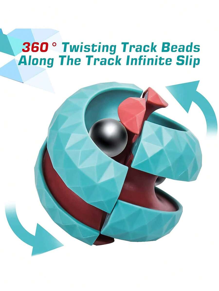 1pc Diamond Pattern Orbiting Gyroscope, Rolling Ball Fingertip ...