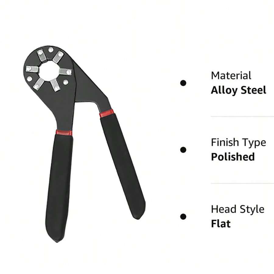 8-Inch Adjustable Magic Wrench, Universal Multi-Functional Wrench ...