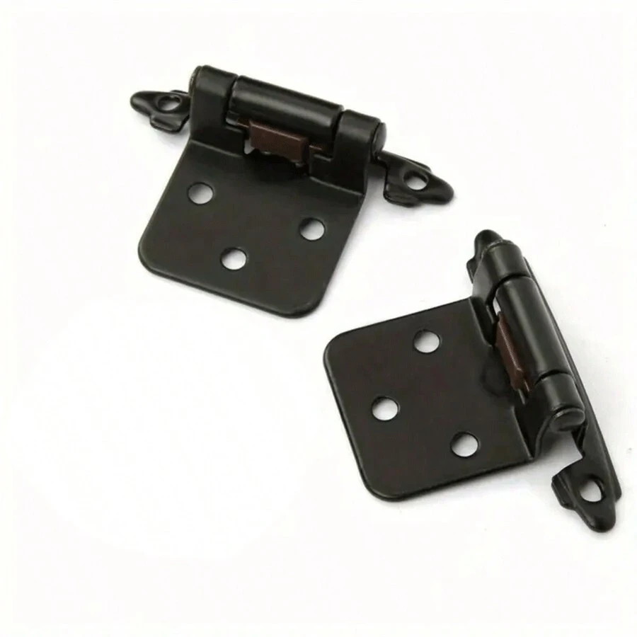 2/4/6pcs Furniture Mounting Pages Buffer Self-Closing Spring Hinges ...
