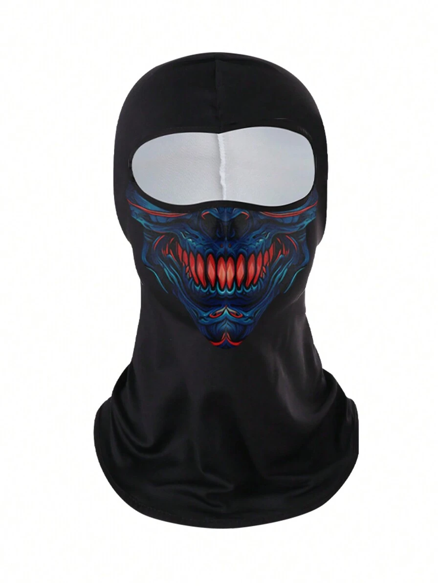 Summer Harley Motorcycle Riding Face Mask, Sunscreen Ice Silk Headgear ...