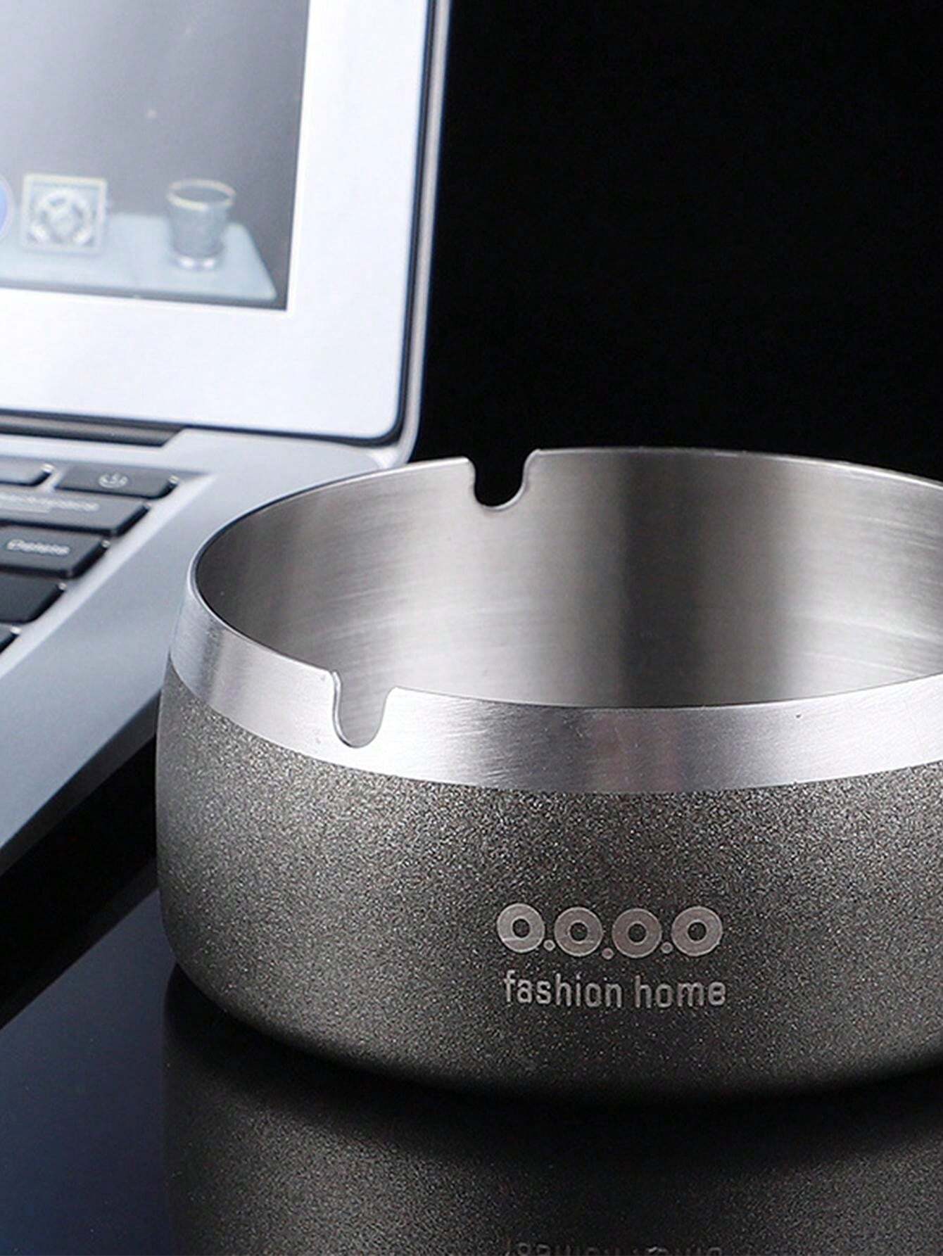 Stainless Steel Ashtray With Cover And Windproof Performance, Creative ...