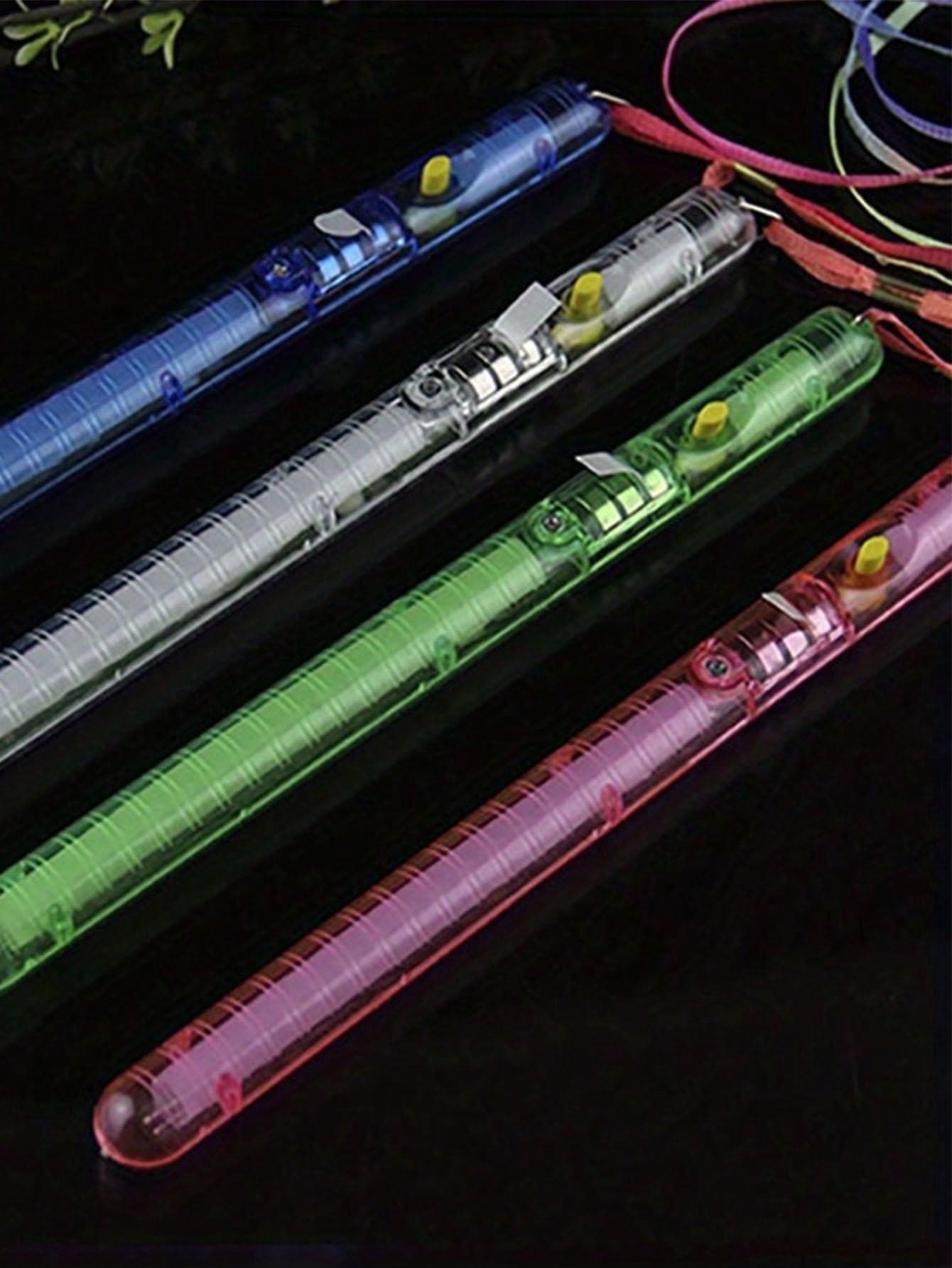 5pcs, LED Color-Changing Glow Stick Transparent Tape String Glow Flash ...