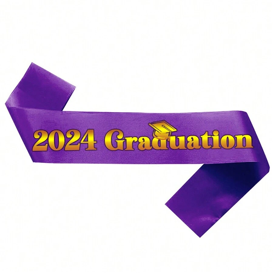1pc Graduation Shoulder Strap, Campus Graduation Decoration, 2024 ...