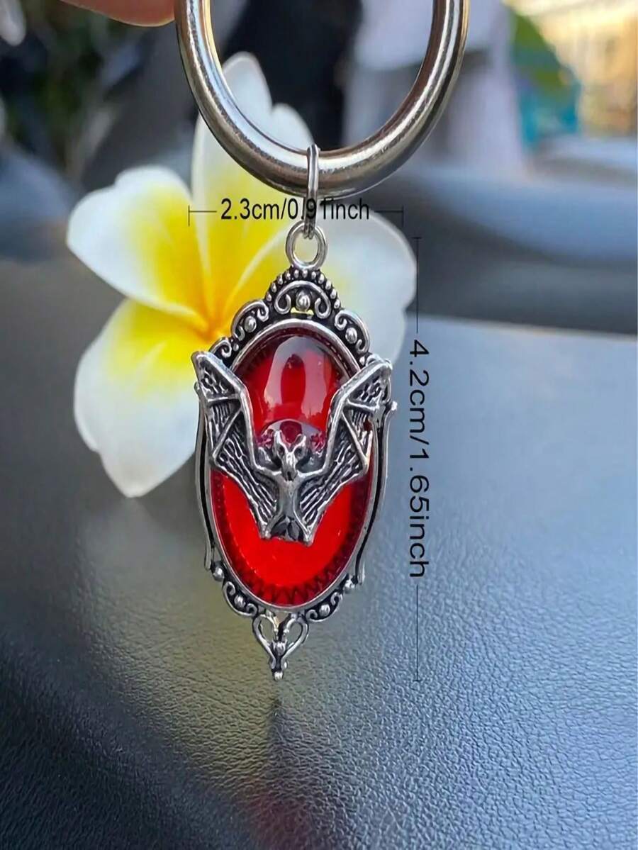 2pcs Gothic Vampire Bat Silver-Plated Frame Bat Shoe/Boot Pendant ...