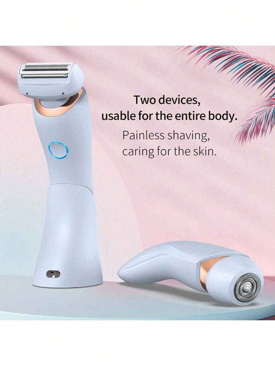 2 In 1 Portable Beauty And Personal Care Electric Epilator For Women ...
