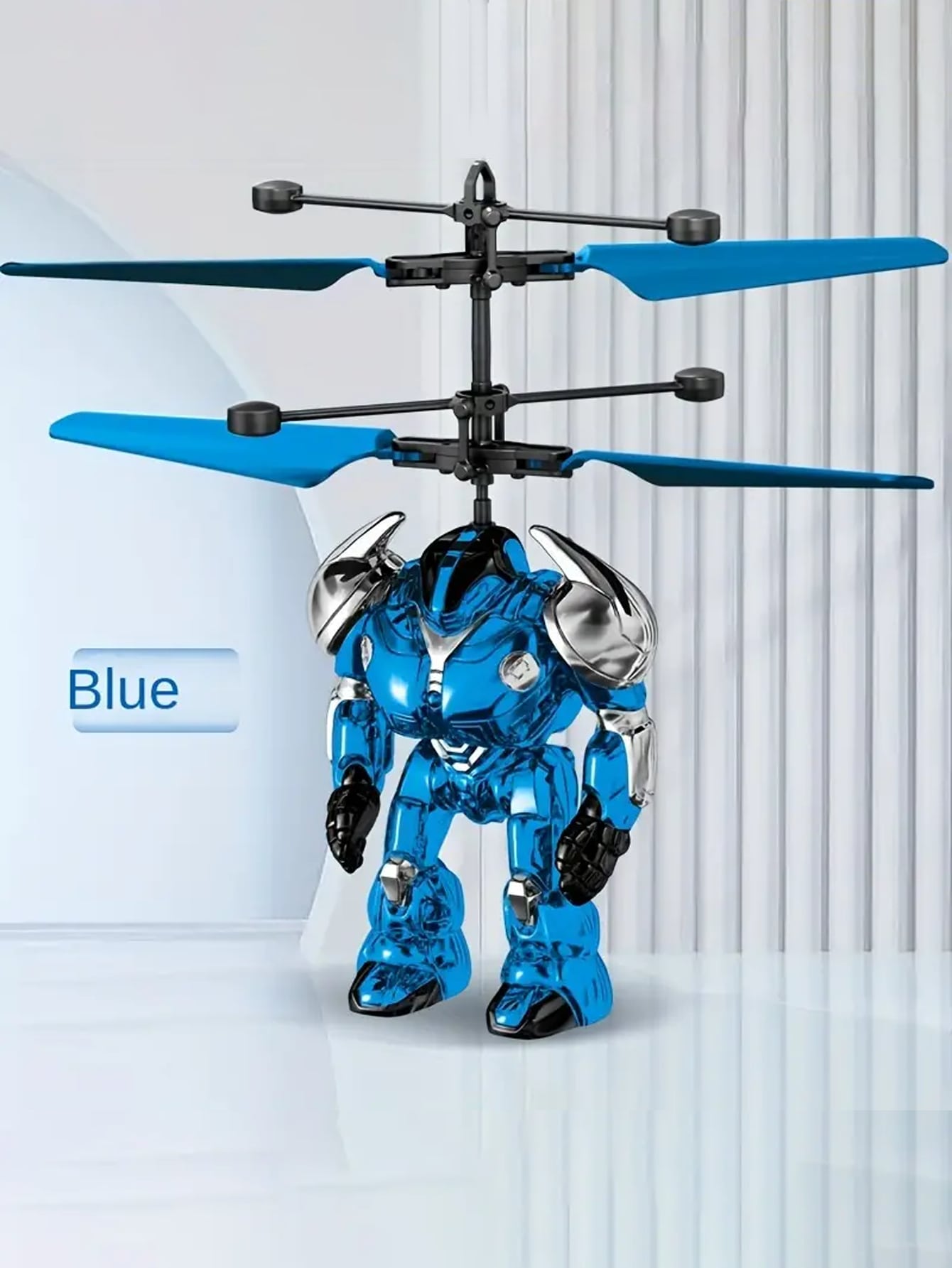 Smart Induction Flying Aircraft, Led Lighted Robot Warrior Induction ...