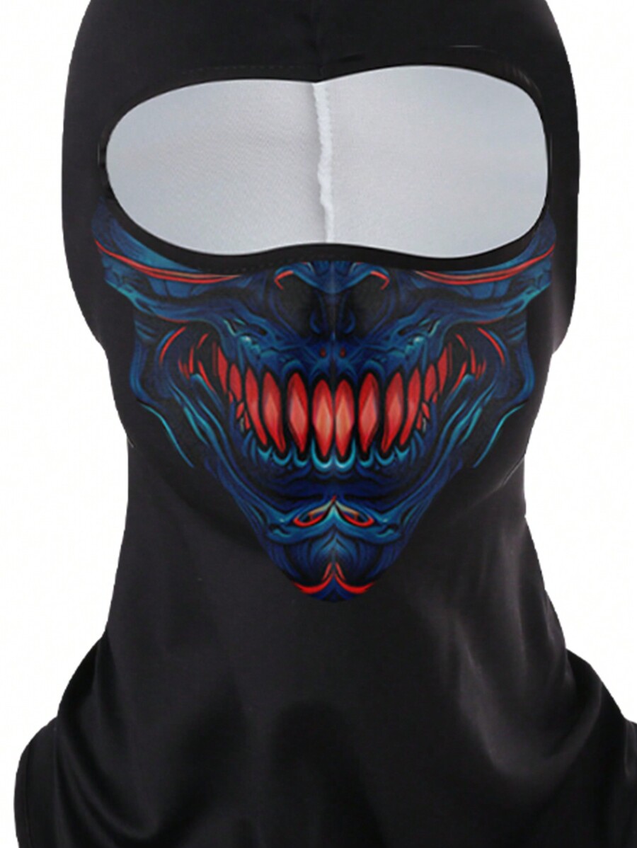 Summer Harley Motorcycle Riding Face Mask, Sunscreen Ice Silk Headgear ...