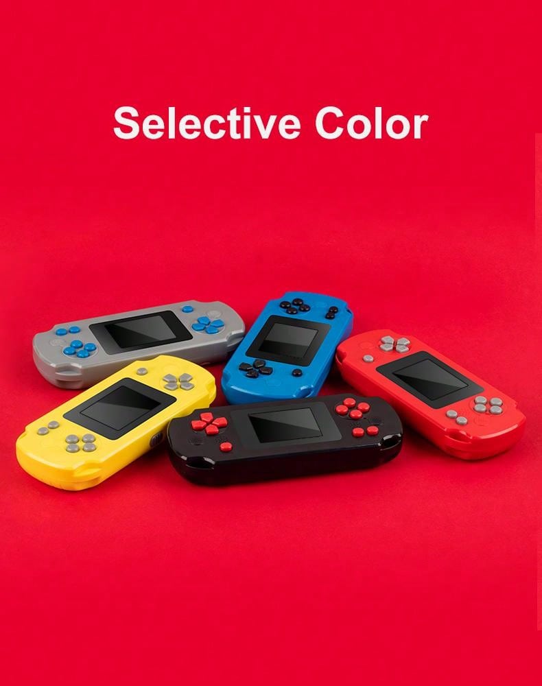 Gc31 8-Bit Handheld Game Console With 128 Classic Games, Mini Portable Retro Gaming Device ...