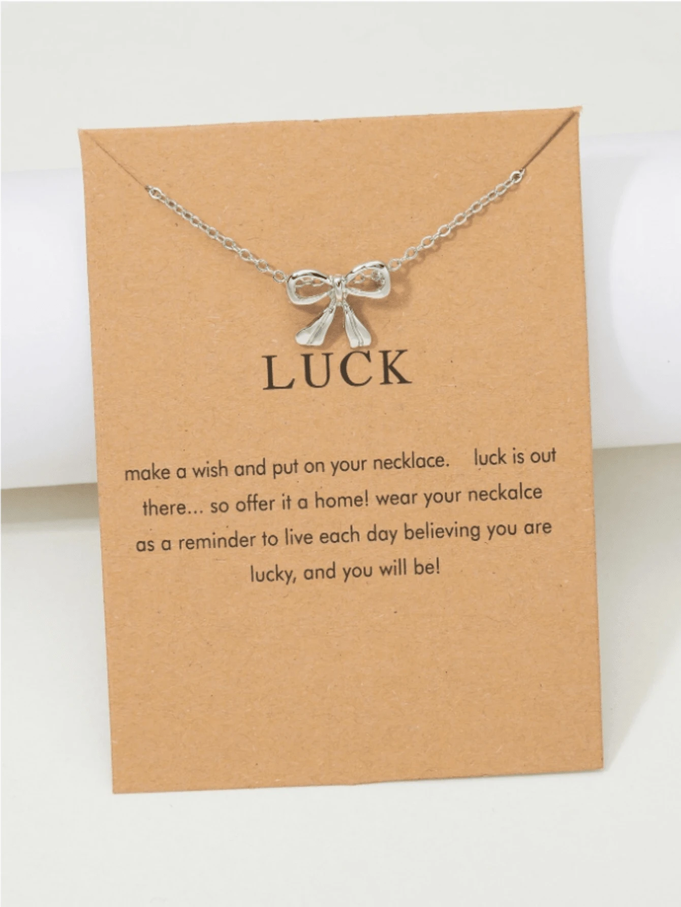 1pc Women's Fashionable Bowknot Pendant Necklace | SHEIN USA