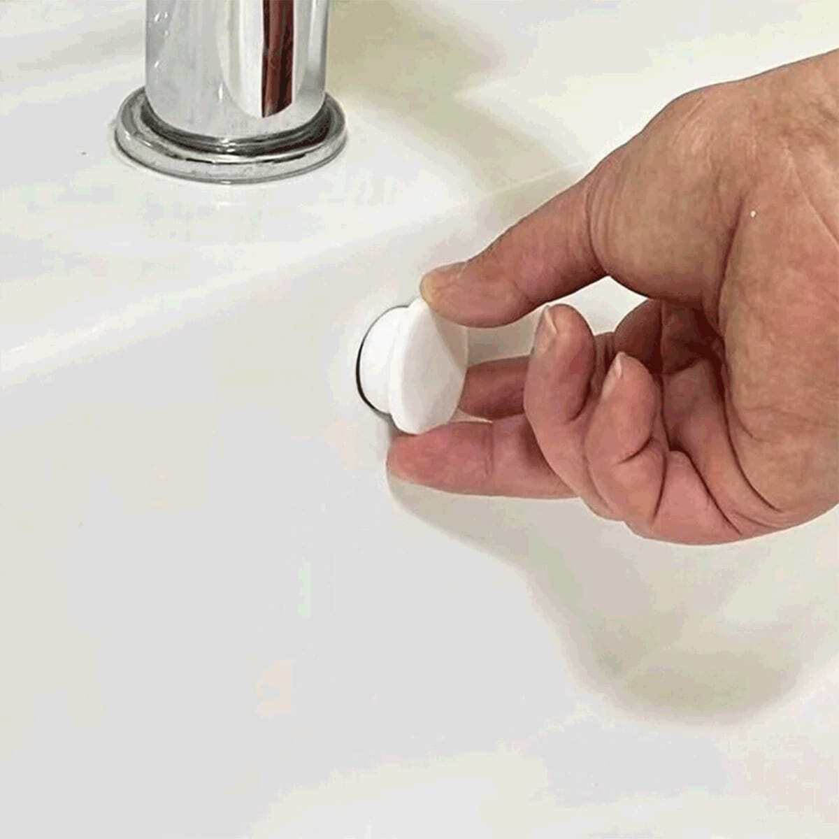 10pcs Drain Seal Wash Basin Overflow Ring Replacement Bath Drain Cap ...