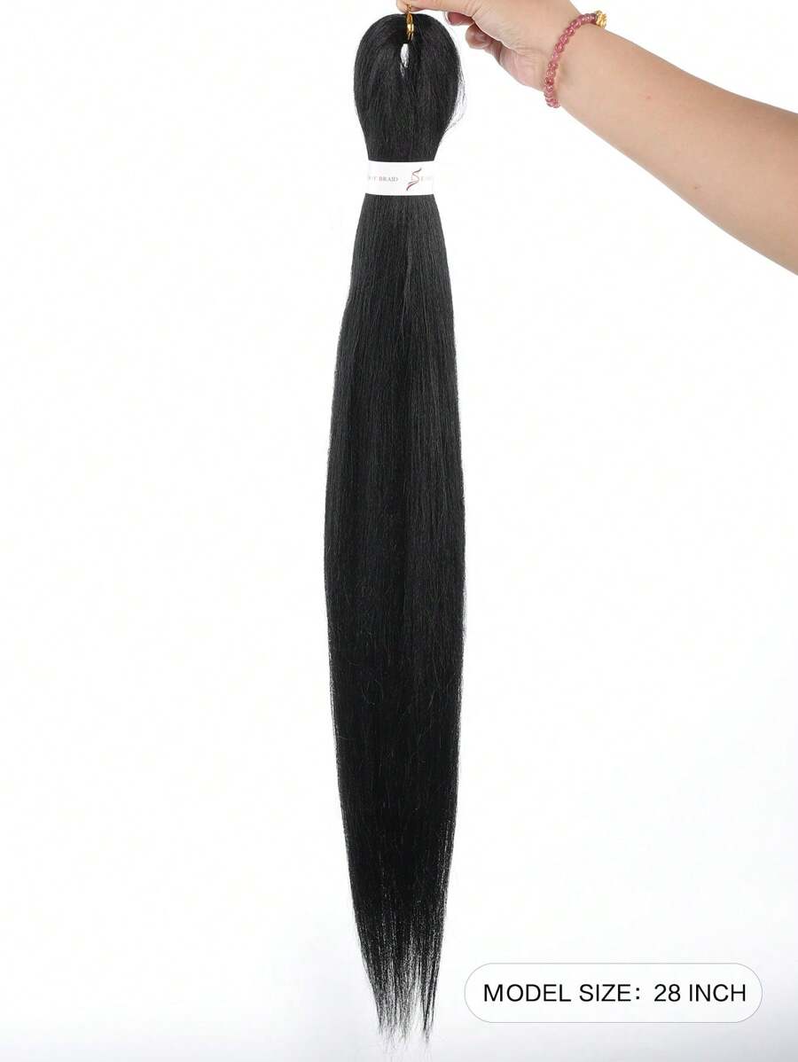 Braiding Hair Pre Stretched Synthetic Braid Extensions Jumbo Braid For ...