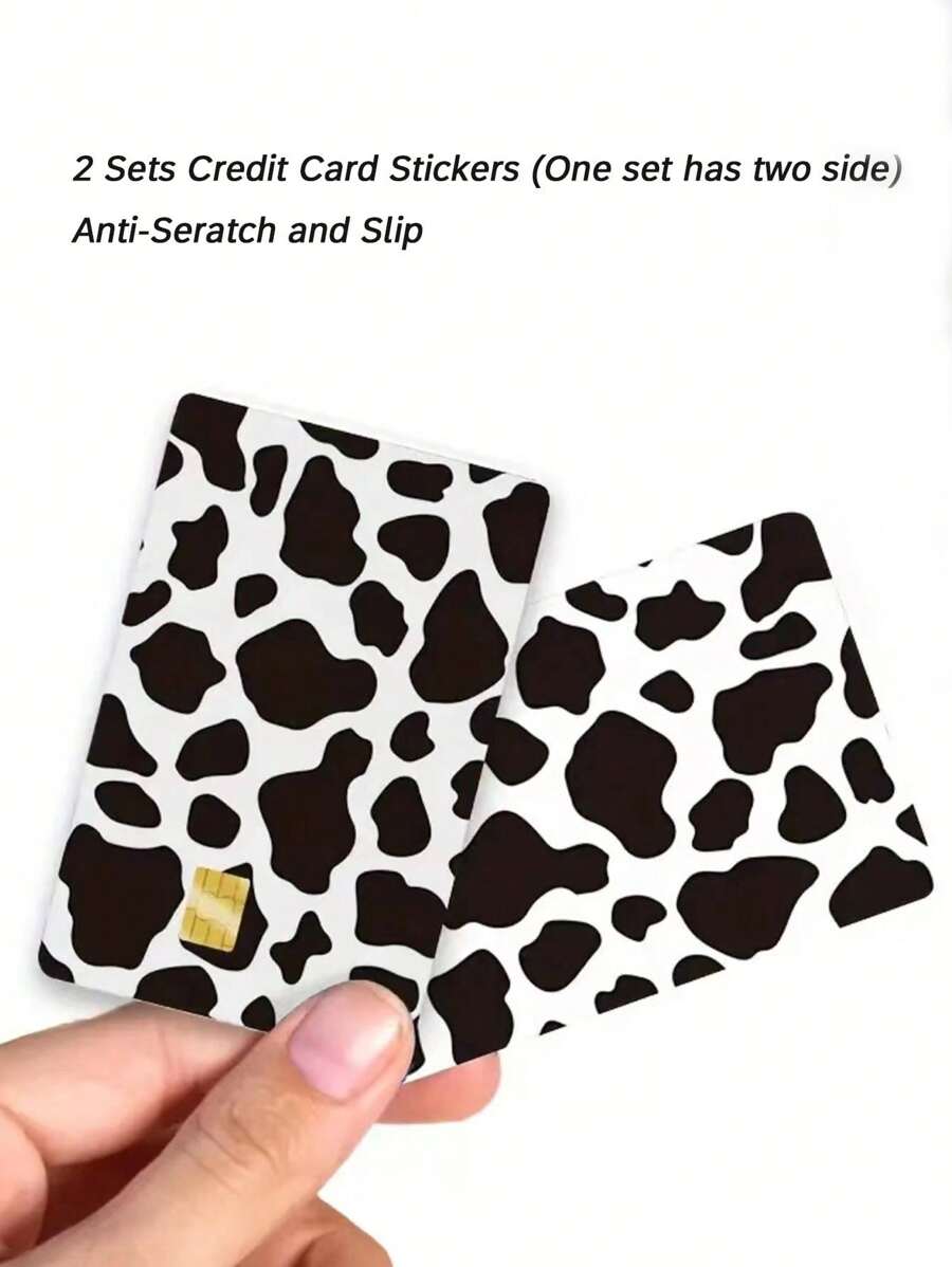 2 Sets Credit Card Stickers (One Set Has Two SIDe) No ResIDue Anti-Slip ...