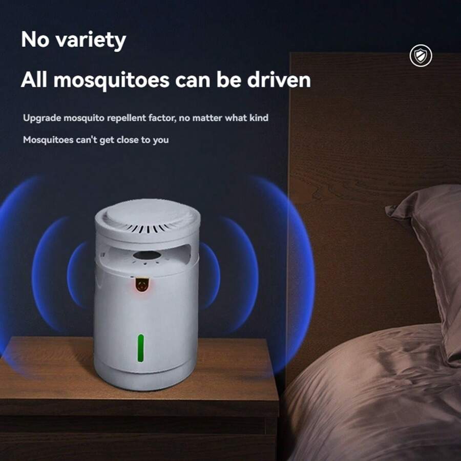 1pc Indoor Usb Plug-In Electric Mosquito Repellent Lamp, Noiseless ...