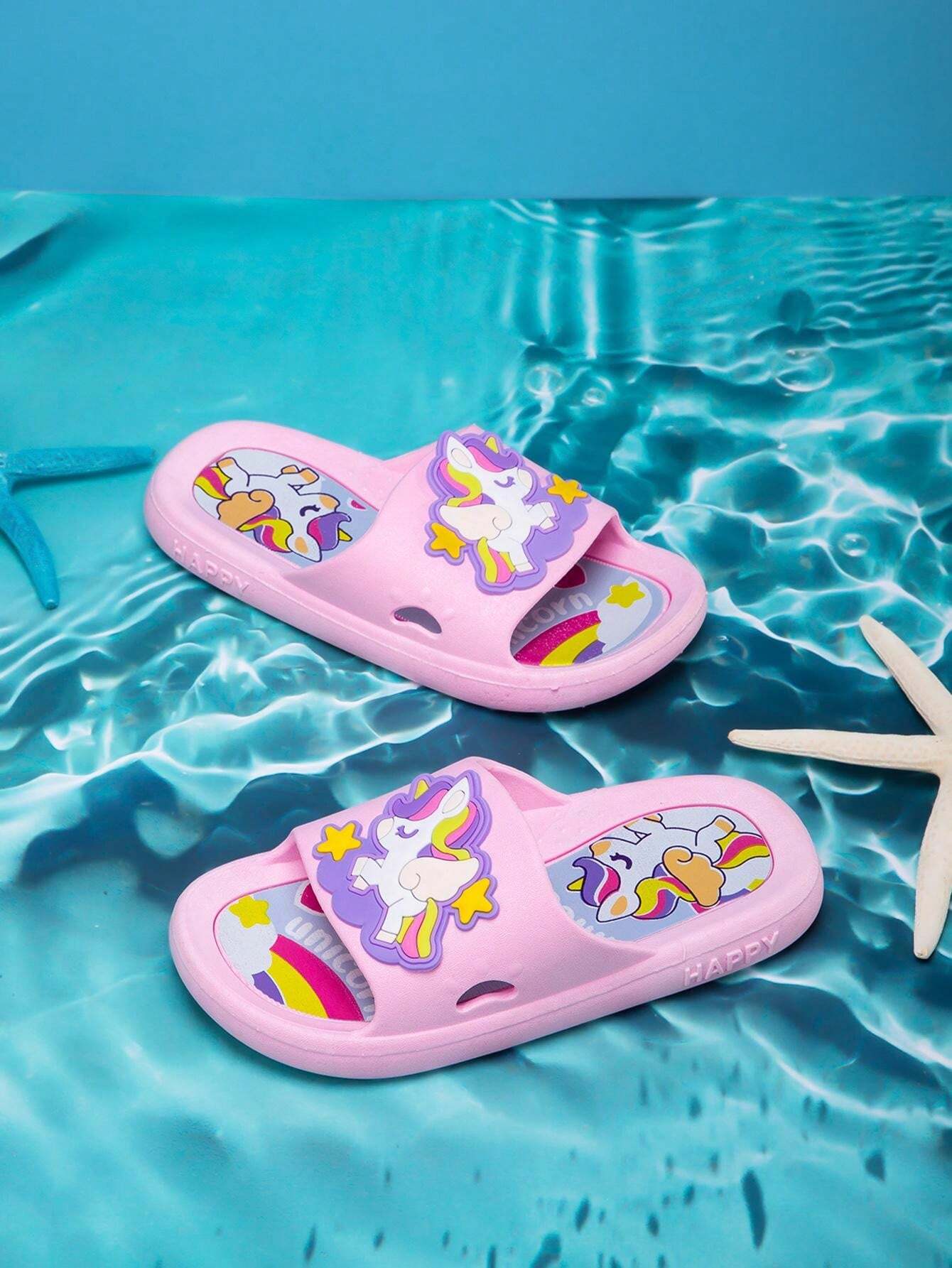 Children Slippers, Girls Summer Shoes, Outdoor Sandals, Girls Indoor ...