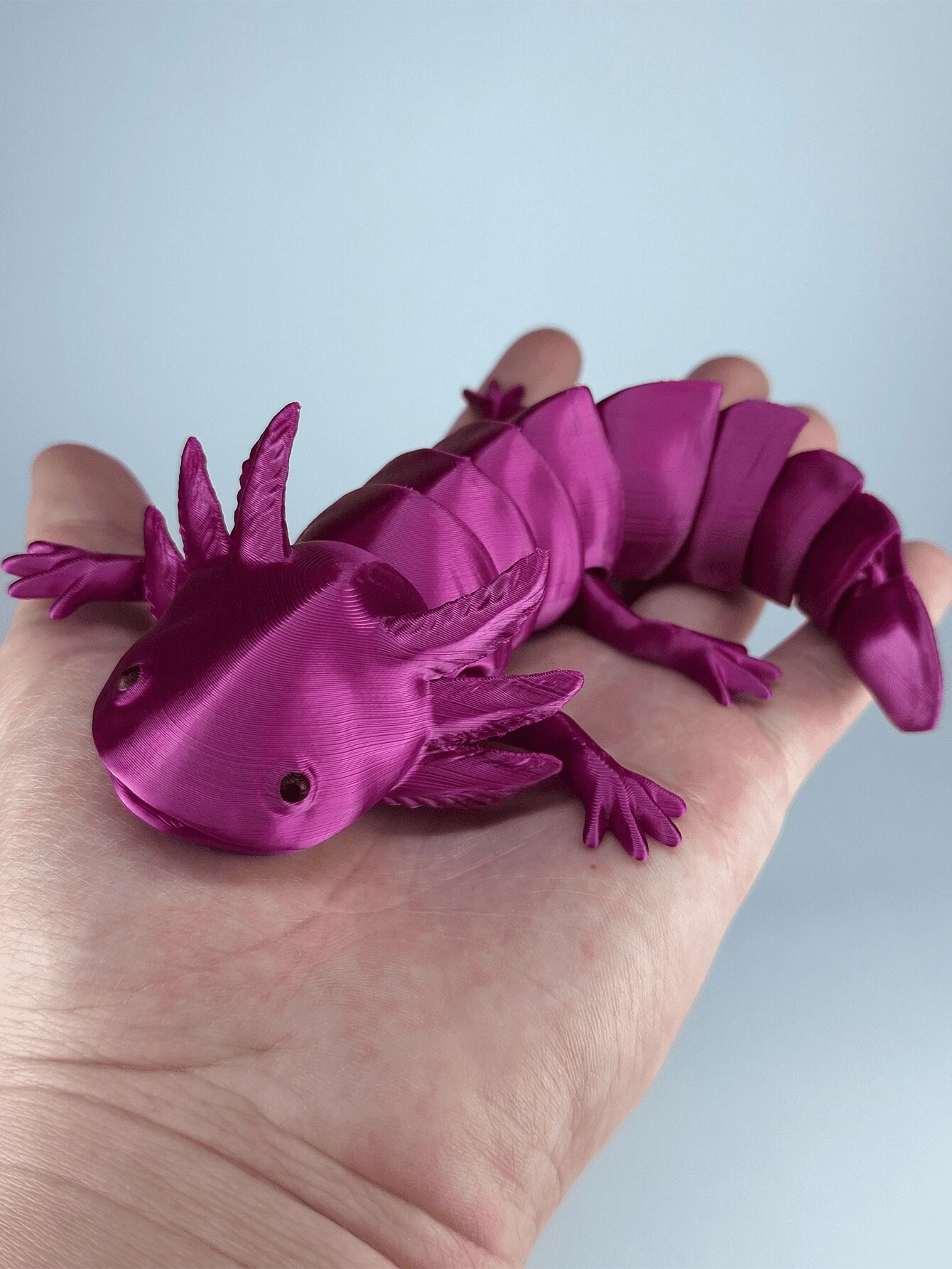 Flexible Axolotl Toy Articulated Axolotl Figure Axolotl From Xochimilco ...