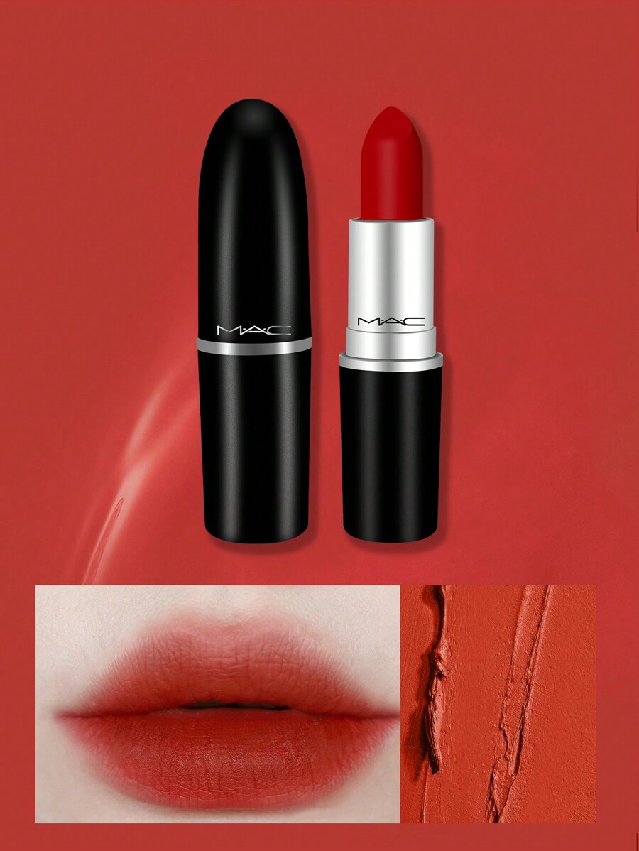 MAC Classic Bullet Shape Matte Lipstick #602 Chili Pepper 3g | SHEIN USA