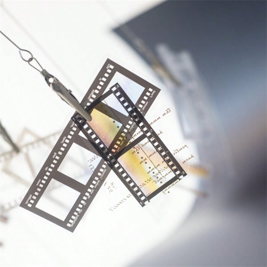 40 Sheets/Pack Film Series Sticker Set For Scrapbooking And Journaling ...