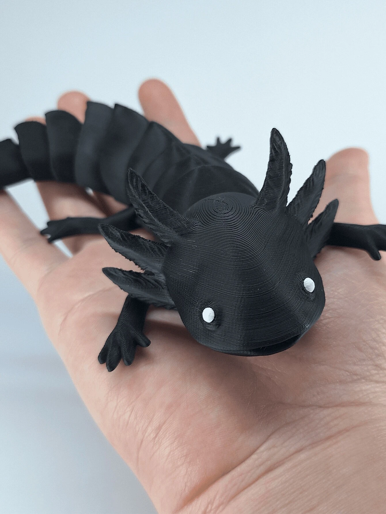 Flexible Axolotl Toy Articulated Axolotl Figure Axolotl From Xochimilco ...
