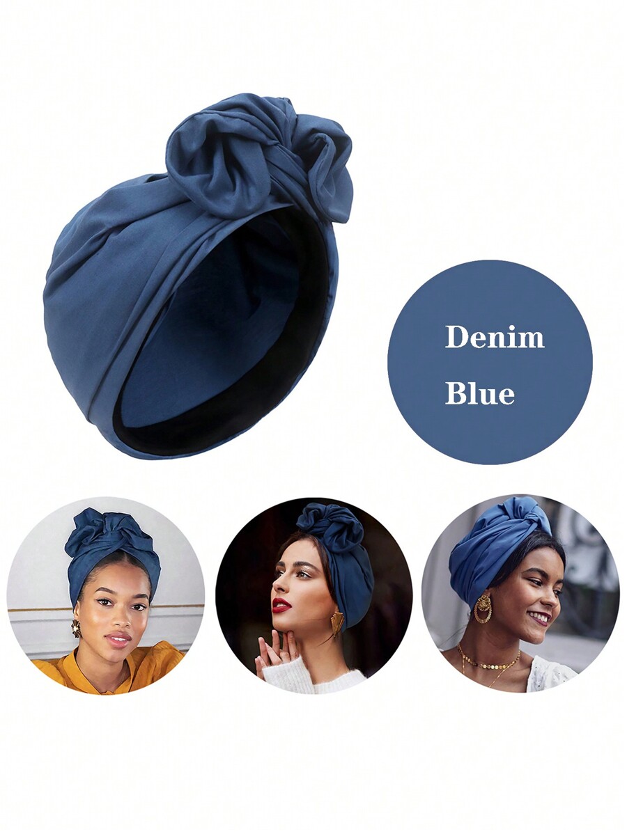 Women's Cross Turban Adult Fashion Turban French Retro Turban Multi ...