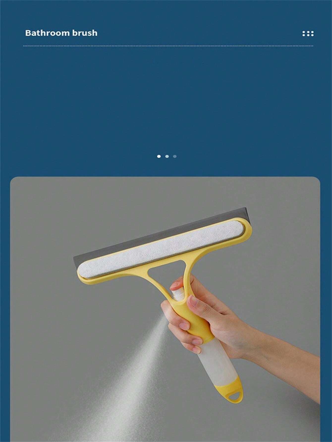 Spray, Wipe, & Scrape 3 In 1 Multi-Functional Glass Cleaner For Windows ...