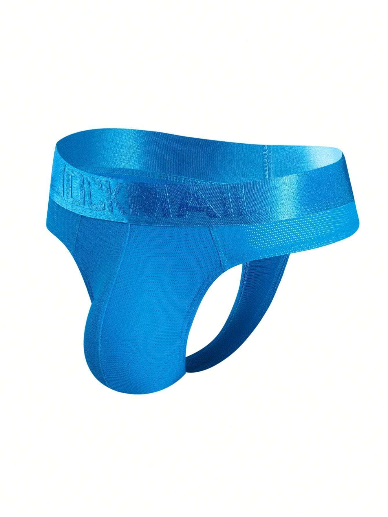 JOCKMAIL JOCKMAIL Men Breathable Mesh Stretch Convex Pouch Lifting ...