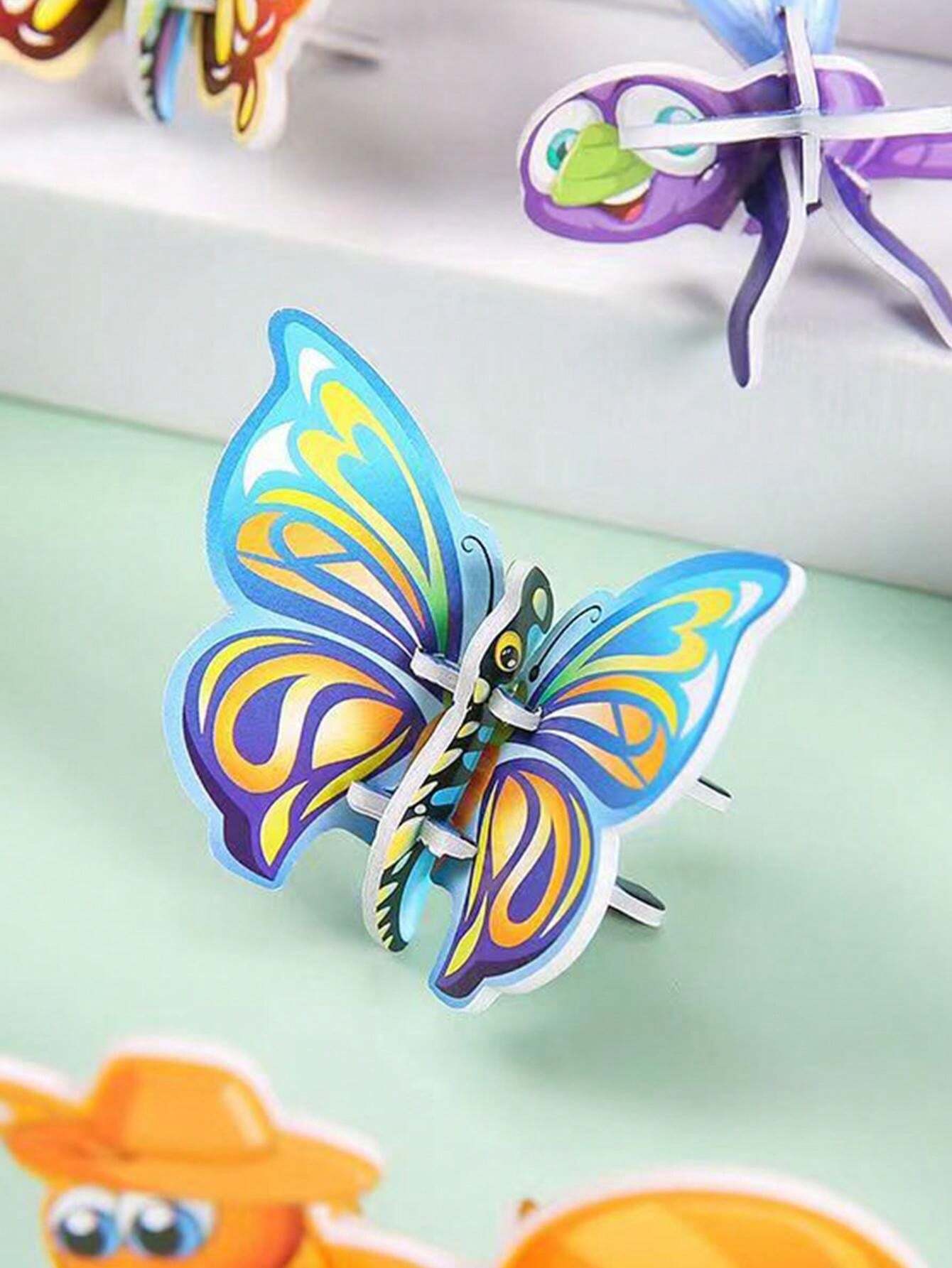 20pcs Repetitive Style 3d Paper Insect Puzzle With Random Colors ...