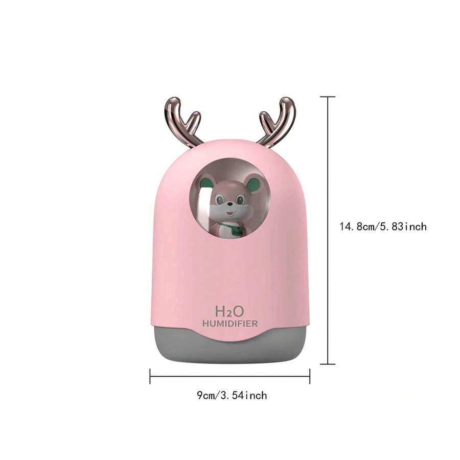 300ml Multicolor Led Light Cute Cartoon Desktop Humidifier, Air ...