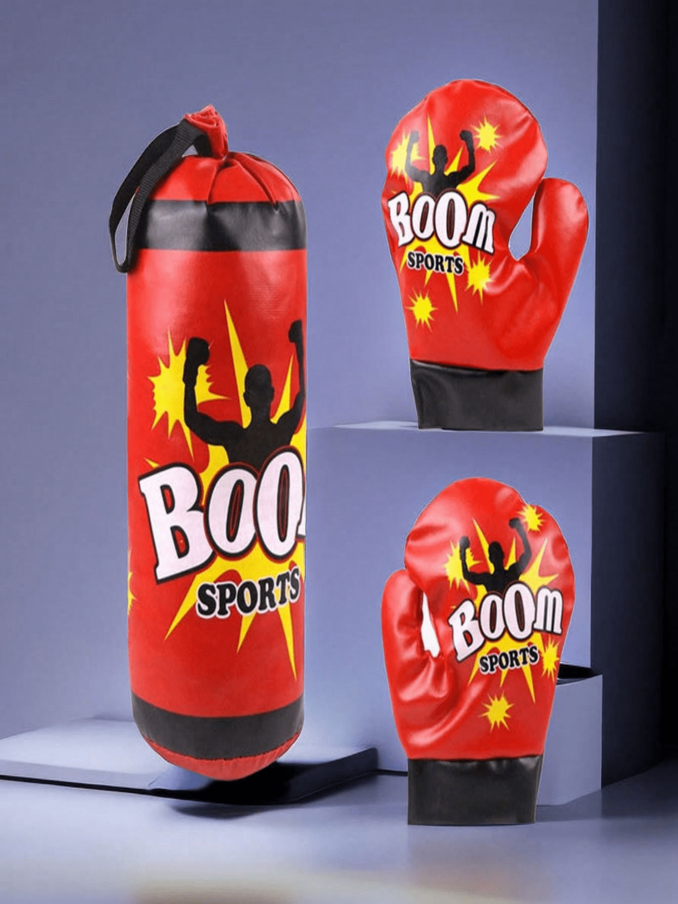 Boxing Training Solid Filled Pu Leather Punching Bag For Combat ...