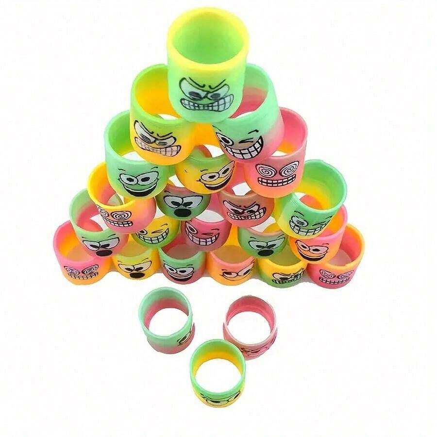 12 Randomly Colored, Fun And Cute Spring Rainbow Magic Coil Toys, Mini ...