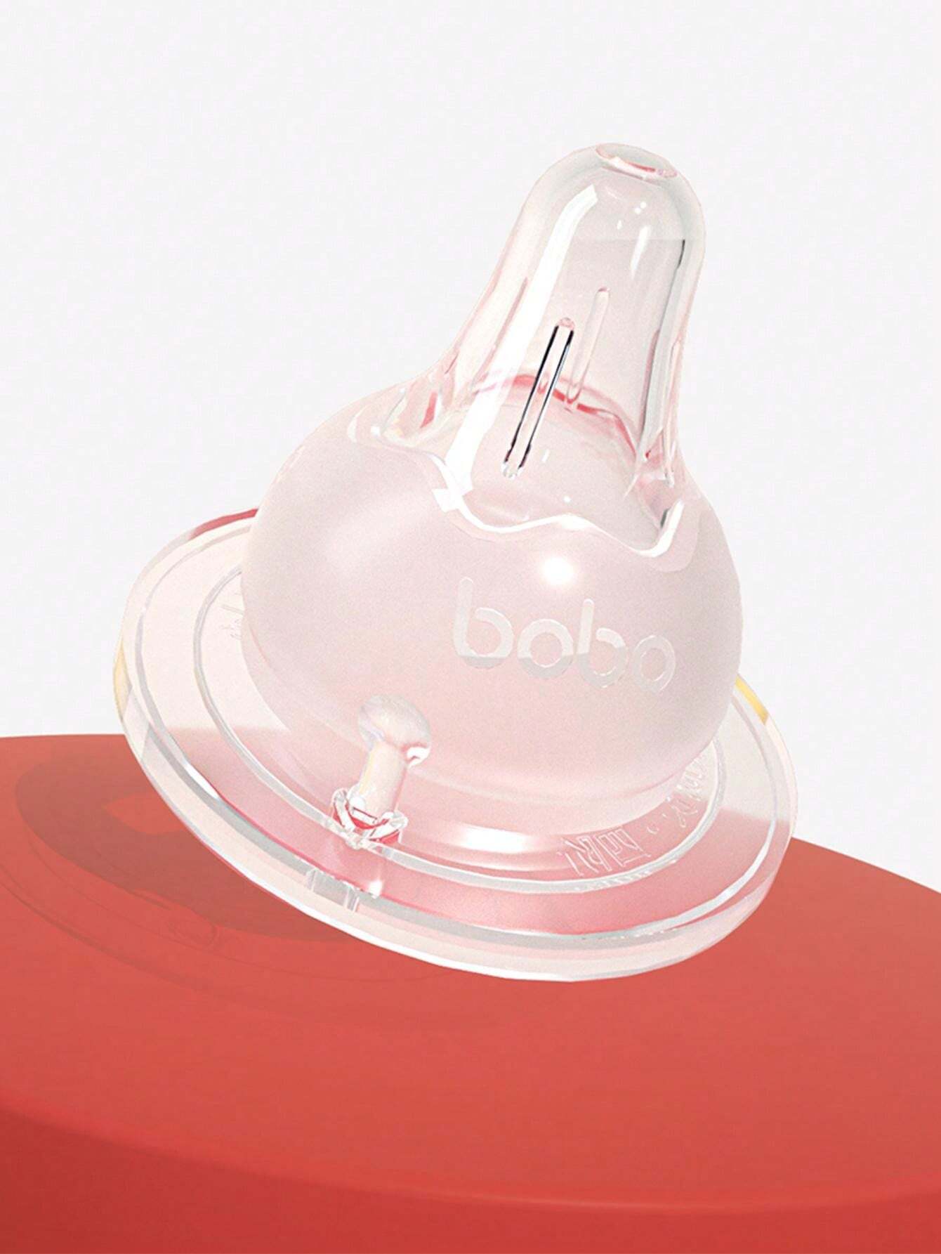 Infant Silicone Pacifier Straw Wide-Caliber Simulated Breast Milk Real ...