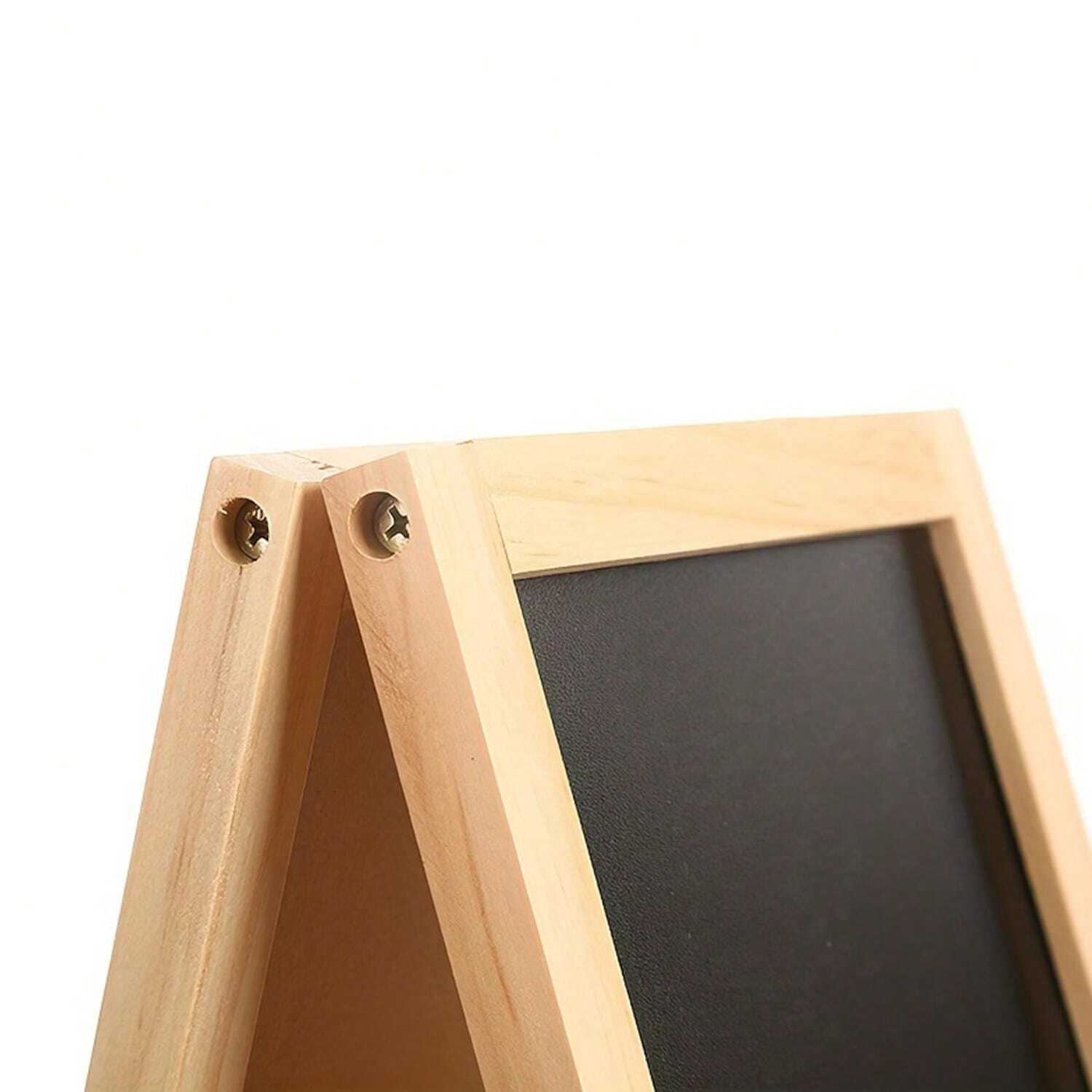 1pc, Freestanding Wooden A Frame Double Sided Chalkboard For Tabletop ...