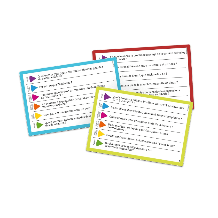 Winning Moves - TRIVIAL PURSUIT SCIENCE & VIE 1800 QUESTIONS - Board ...