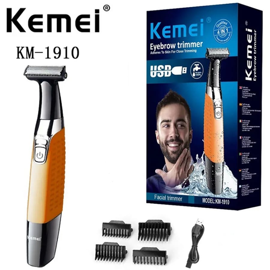 Womens Body Hair Removal Legs And Underarms Shaver KEMEI Km-113 ...