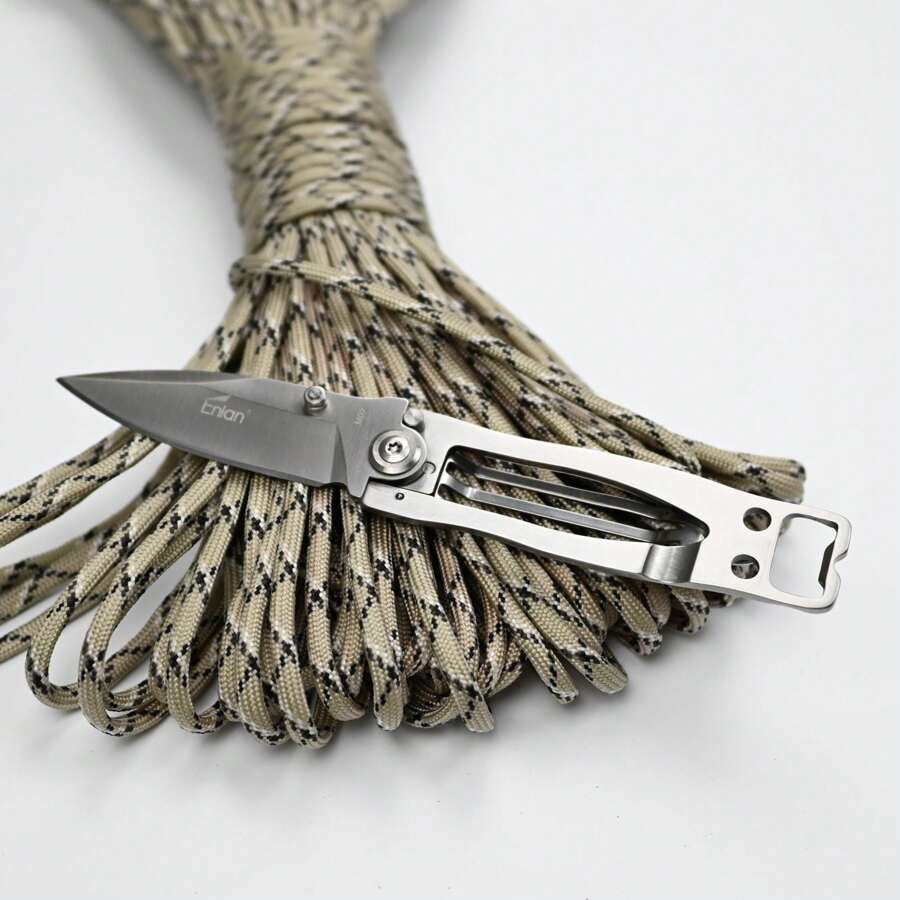 Silver Foldable Blade - Compact And Sharp Pocket Knife For Outdoor And ...