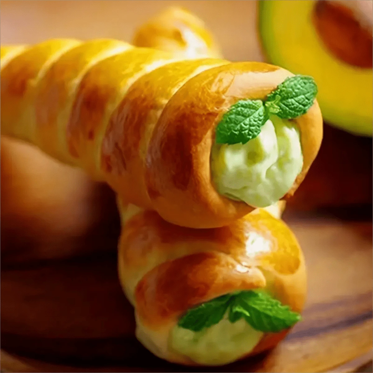 4pcs Stainless Steel Cone Shaped Croissant Molds, Spiral Bread, Danish ...