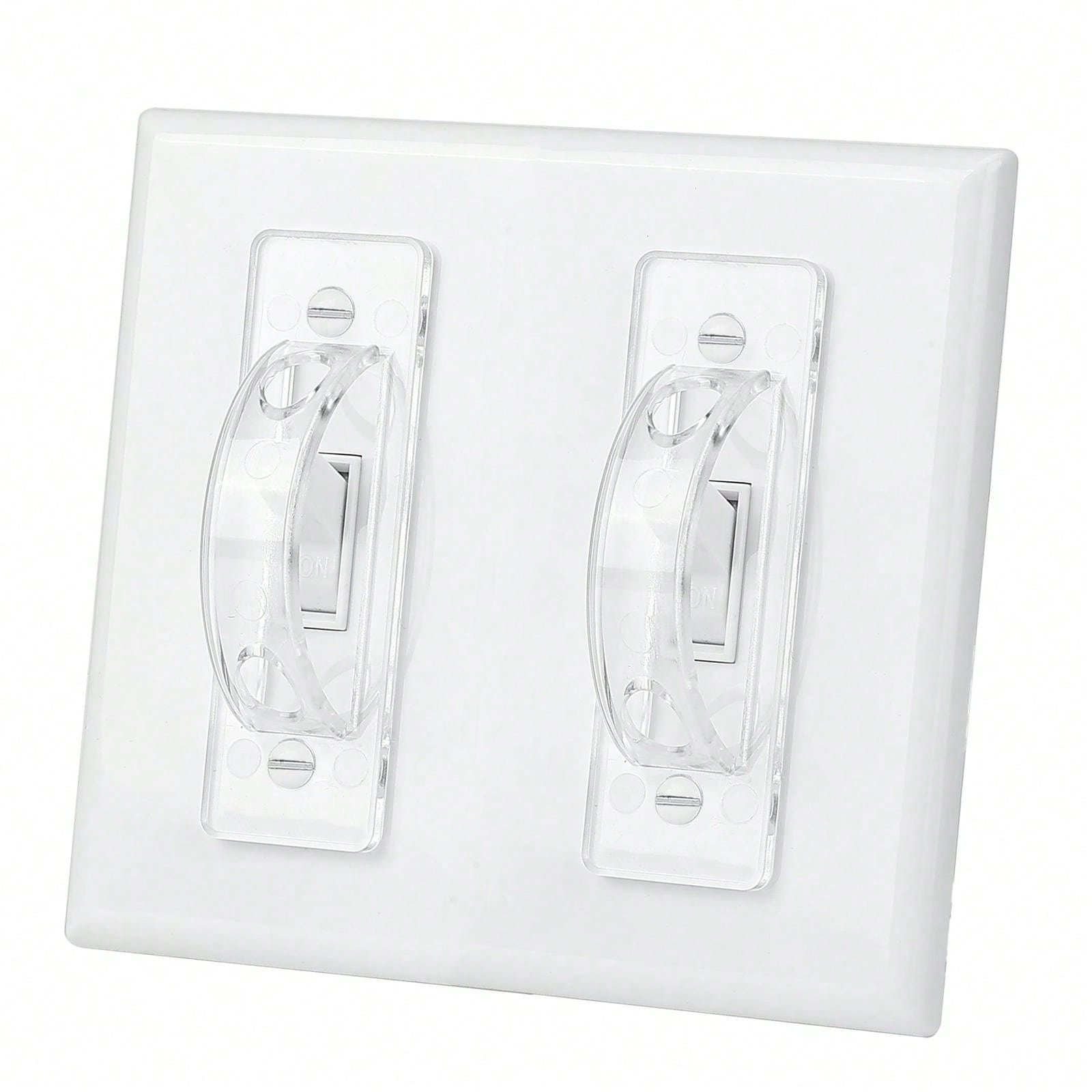 2Pcs/6Pcs Clear Light Switch Guard Cover, Wall Switch Guards Plate ...