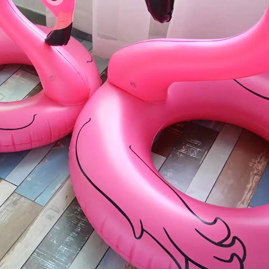 1 Elegant Inflatable Flamingo Pool Float - Durable, Quick Inflation ...