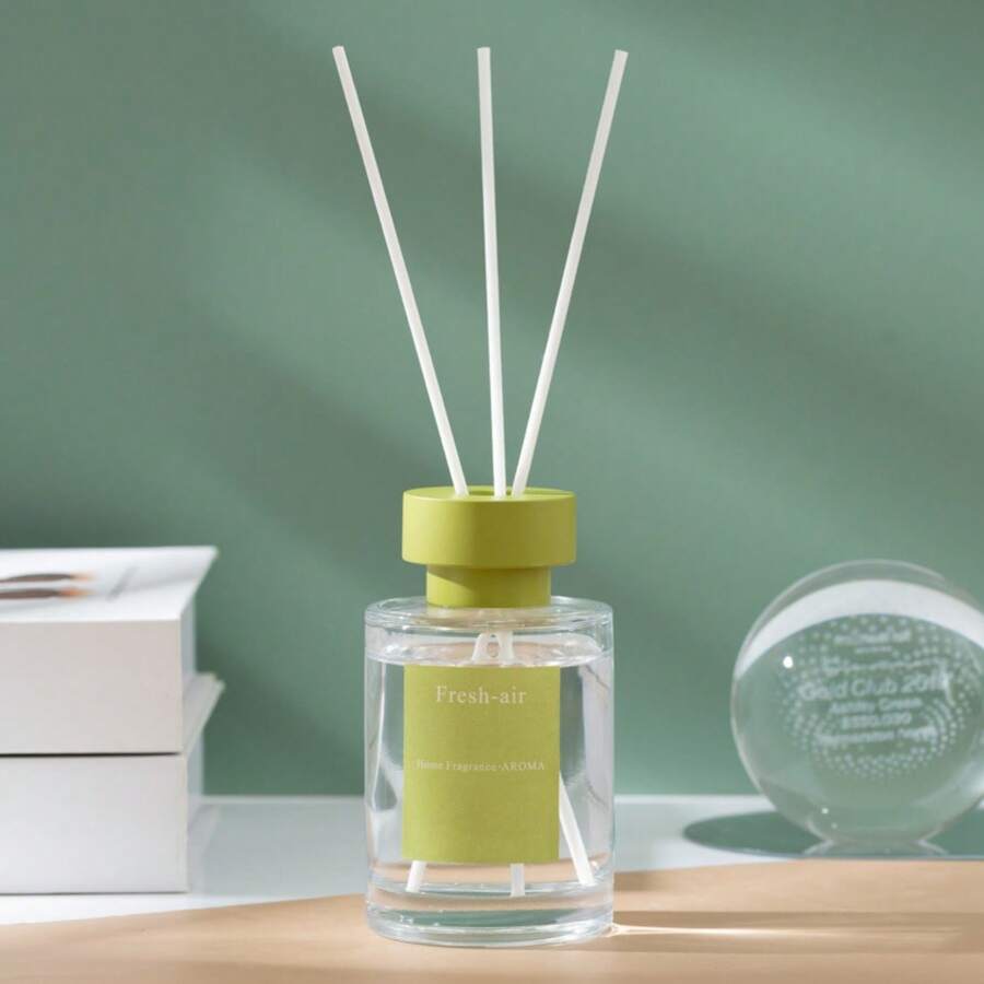 1pc 120ml Non-Fire Aromatherapy Diffuser With Rattan Sticks, Suitable ...